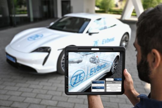 ZF、電動コンセプト車「EVビート」発表 - EMBオートエッジ